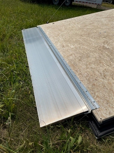 Aluminum Ramp Extension With Hinge - 68"