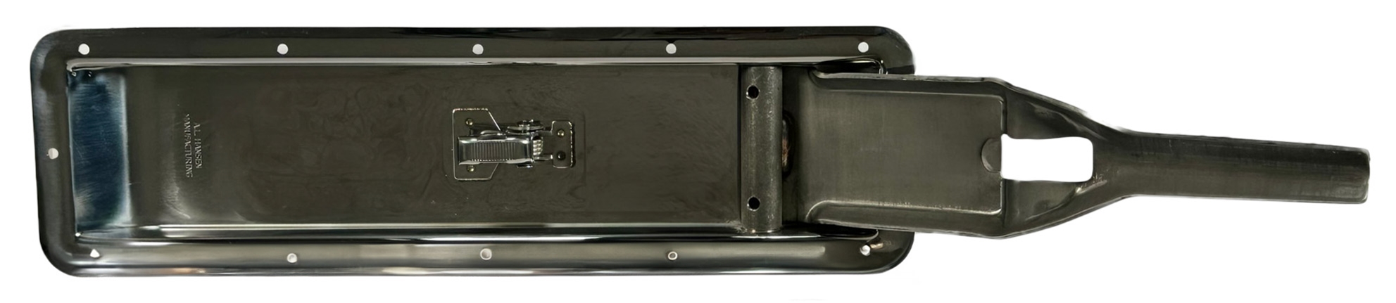 Recessed Handle Cam Lock Kit, Curb Side (Right), Stainless Steel